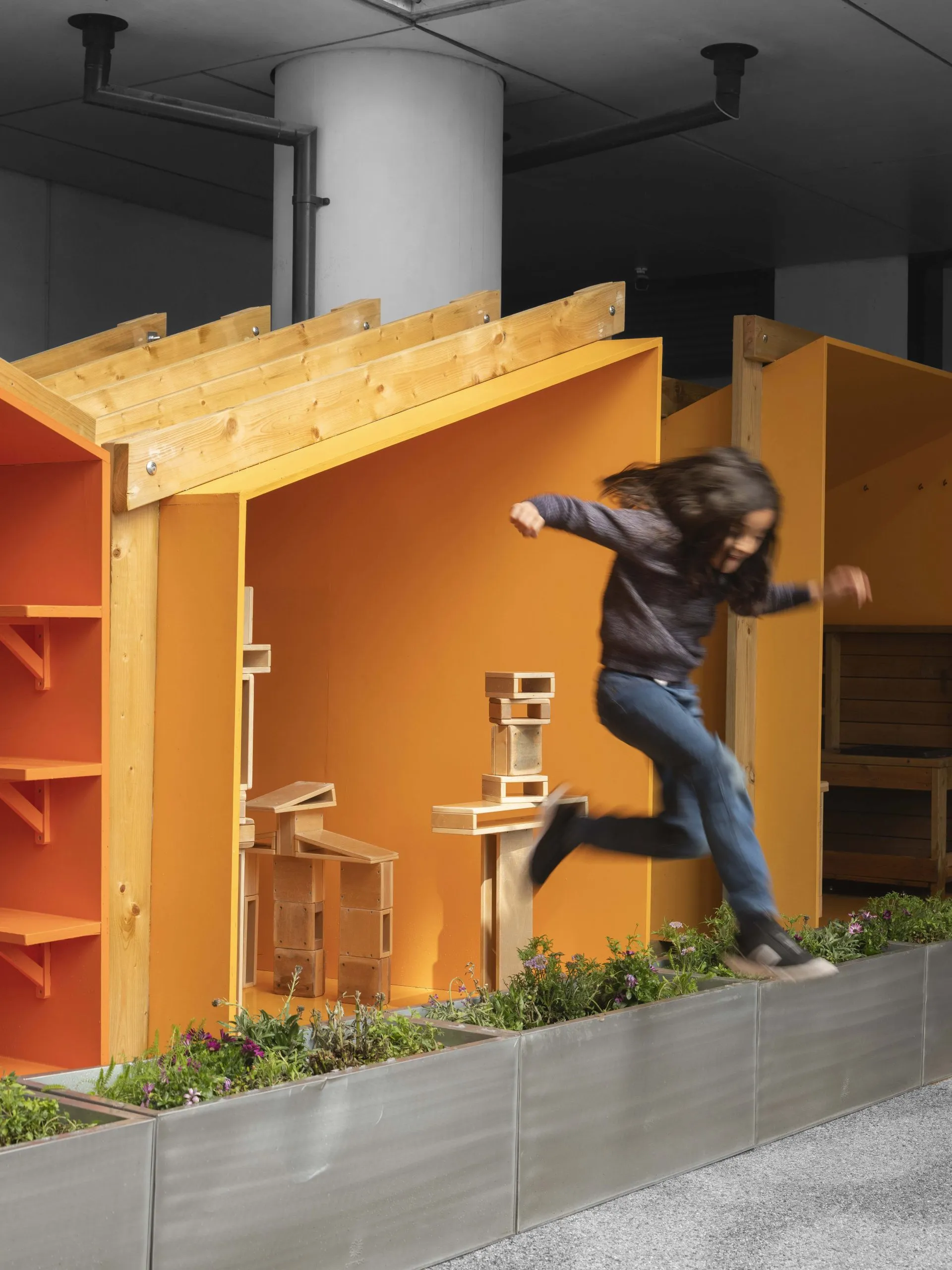 Mike McMahon Studio designs play structures as ‘miniature village’