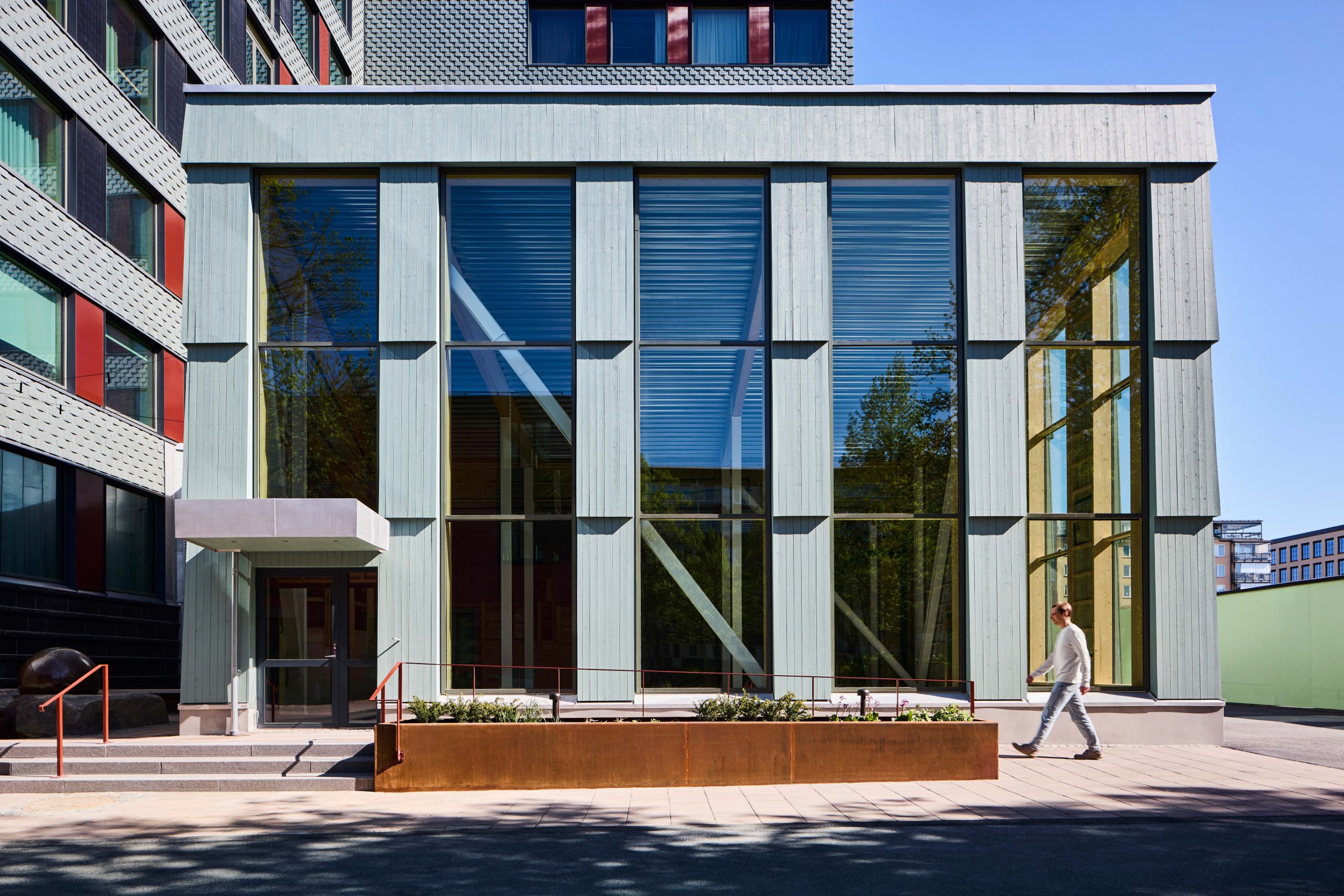 White Arkitekter restores and expands derelict Swedish office building