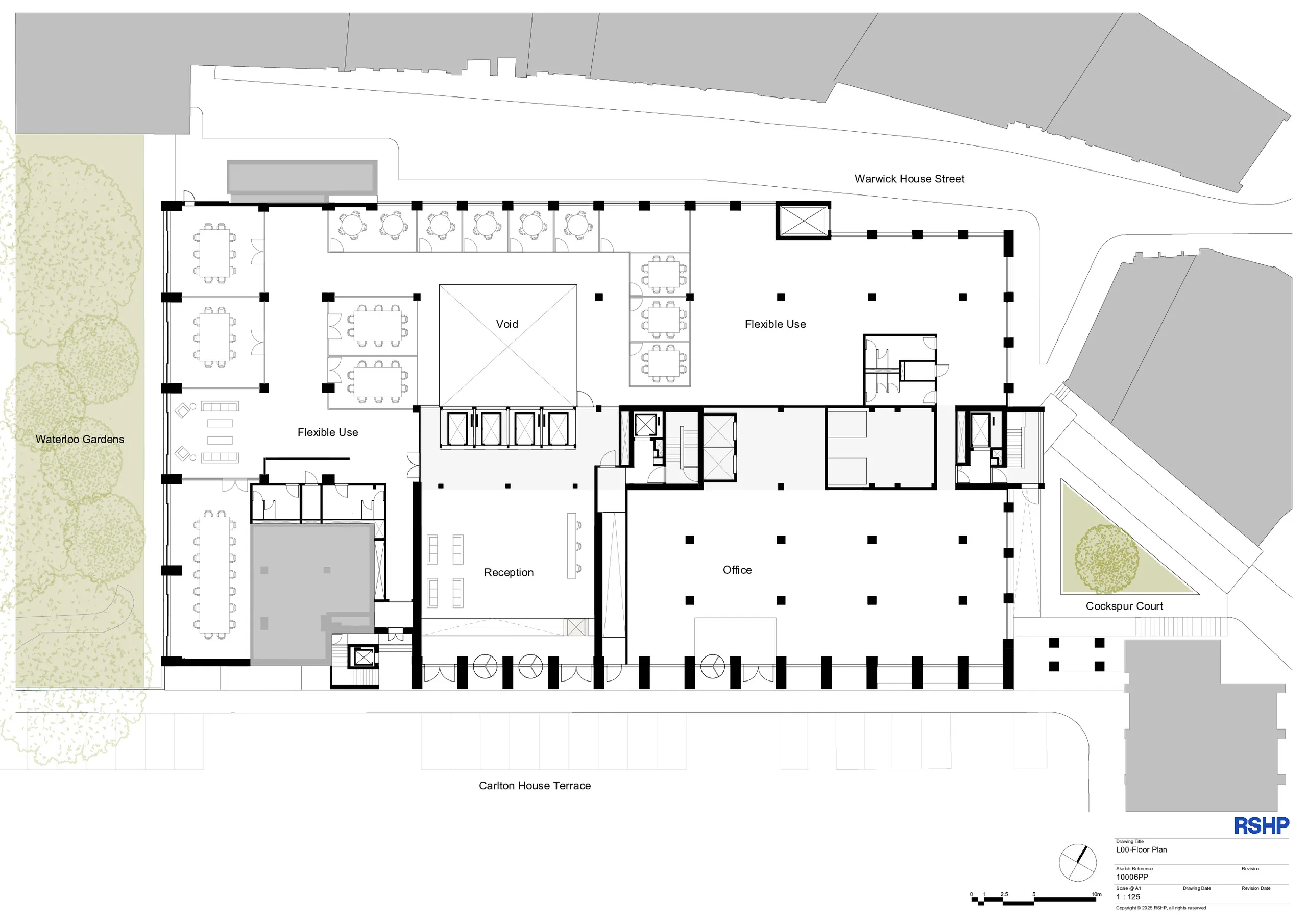 RSHP retrofits 1970s office building in St James Conservation Area