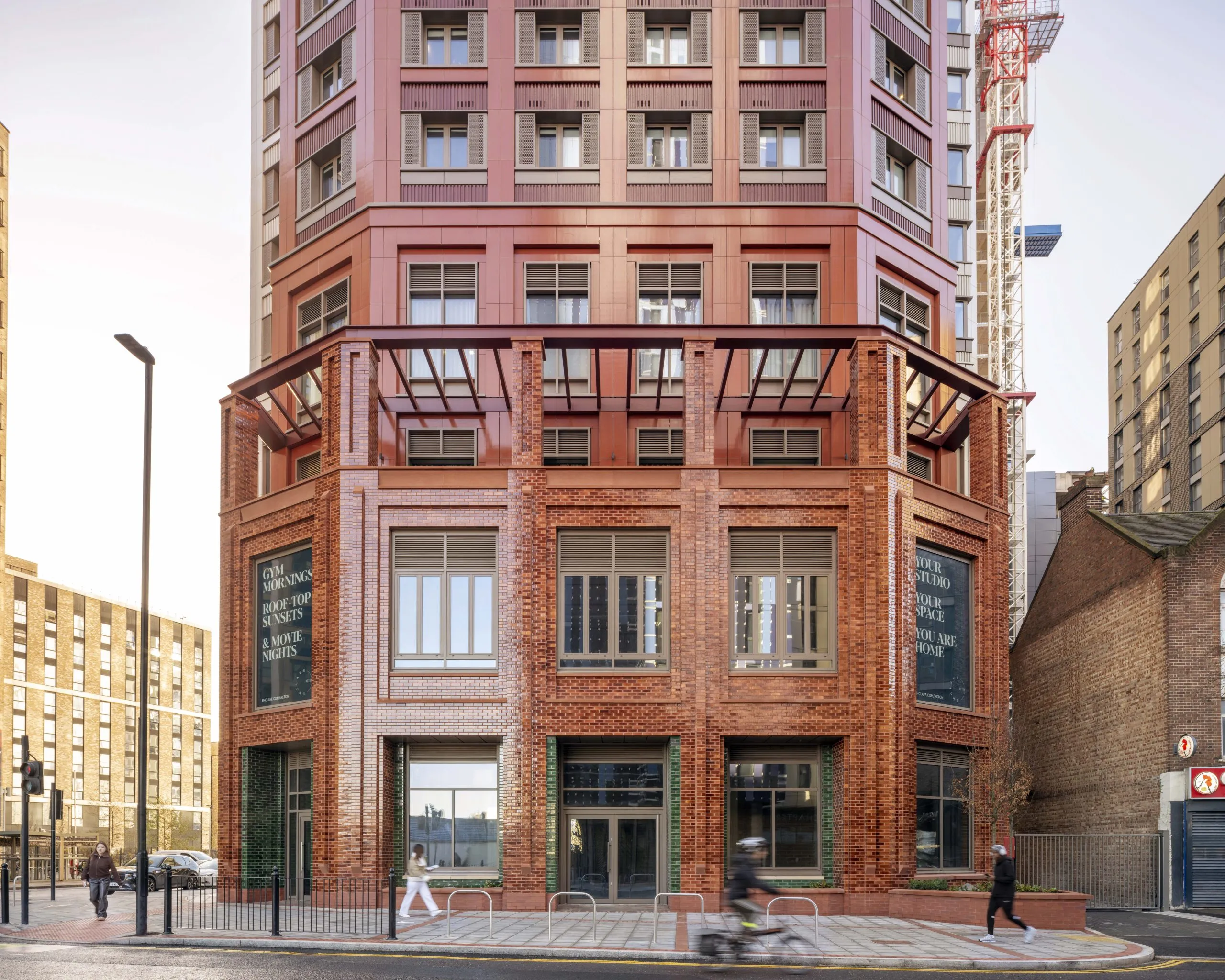 HTA Design completes modular co-living tower with pub at base