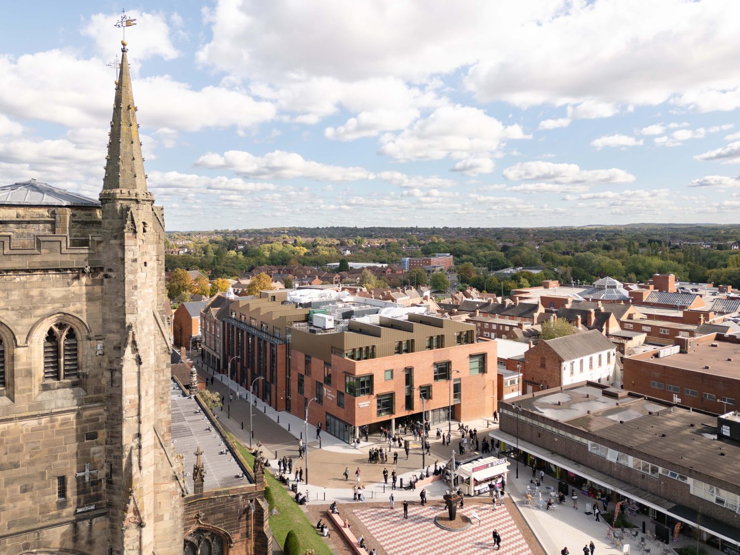 Ayre Chamberlain Gaunt completes campus building for Staffordshire college