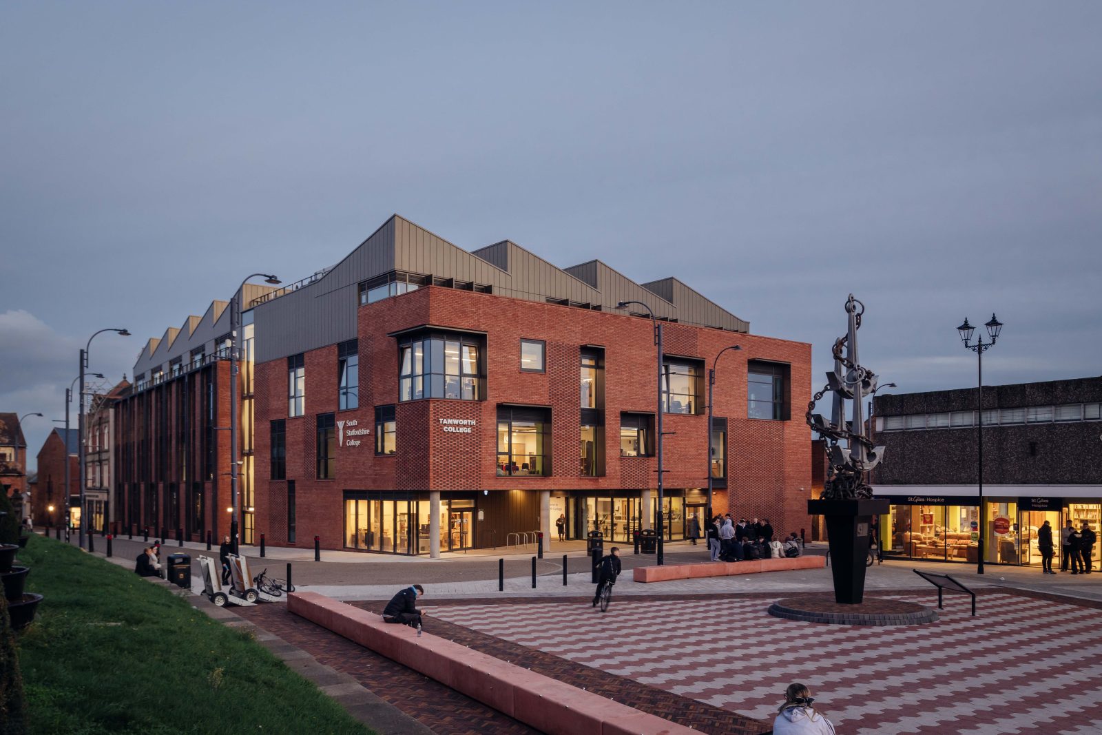 Ayre Chamberlain Gaunt completes campus building for Staffordshire college