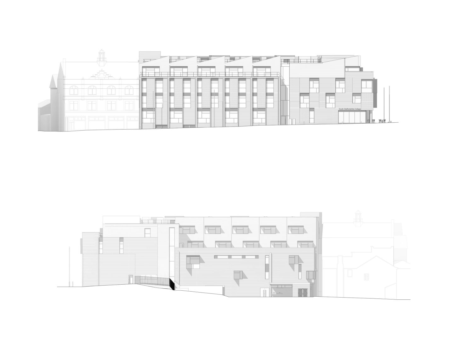 Ayre Chamberlain Gaunt completes campus building for Staffordshire college