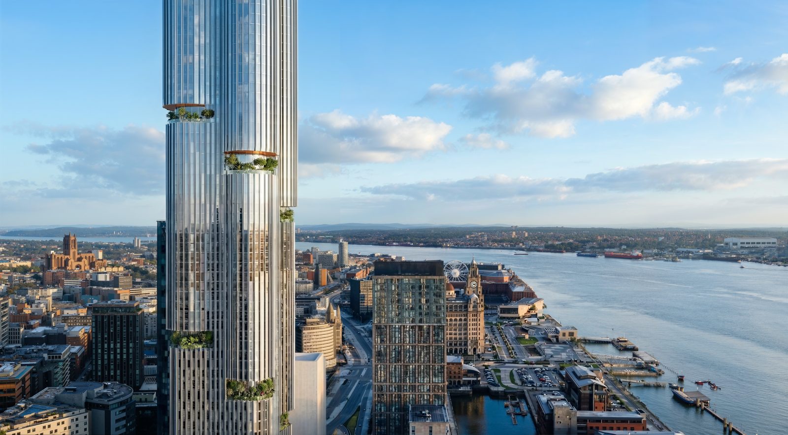 SimpsonHaugh unveils plans for Liverpool’s tallest tower