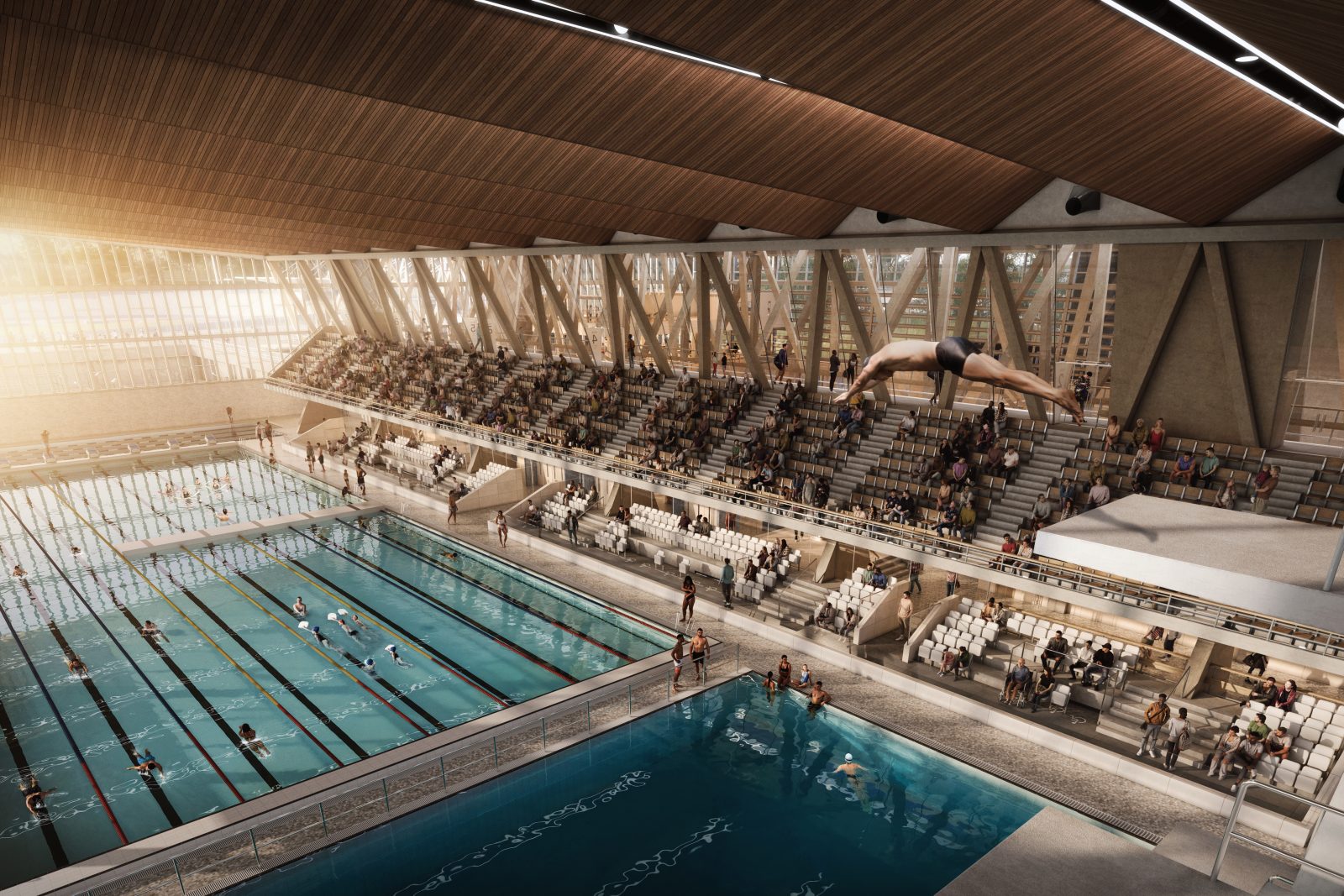 FaulknerBrowns submits Crystal Palace sports centre overhaul plans