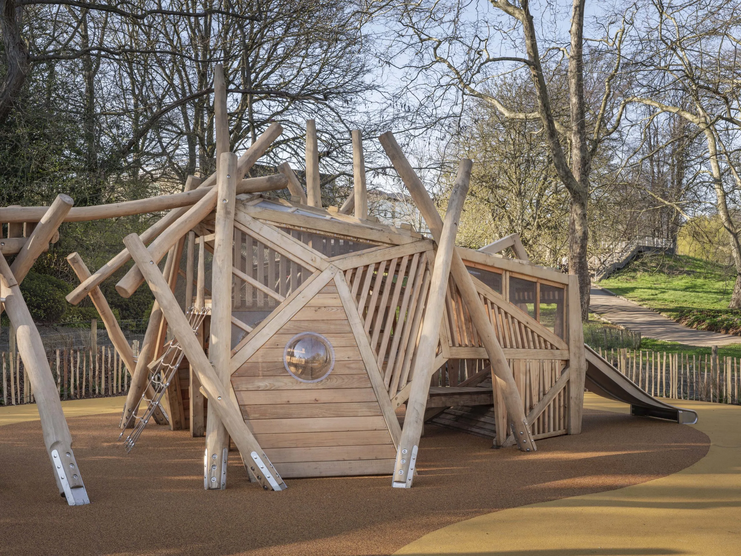 HTA designs playground in Crystal Palace Park as ‘paleontological dig’