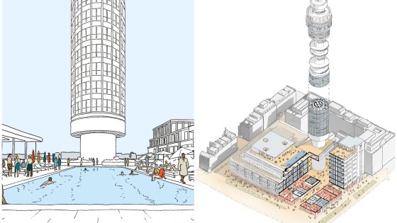 Exclusive: Orms reveals plans for rooftop pool and hotel at BT Tower