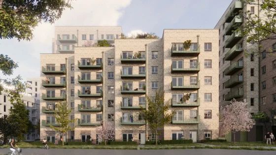 Sheppard Robson social homes in Brent get the go-ahead