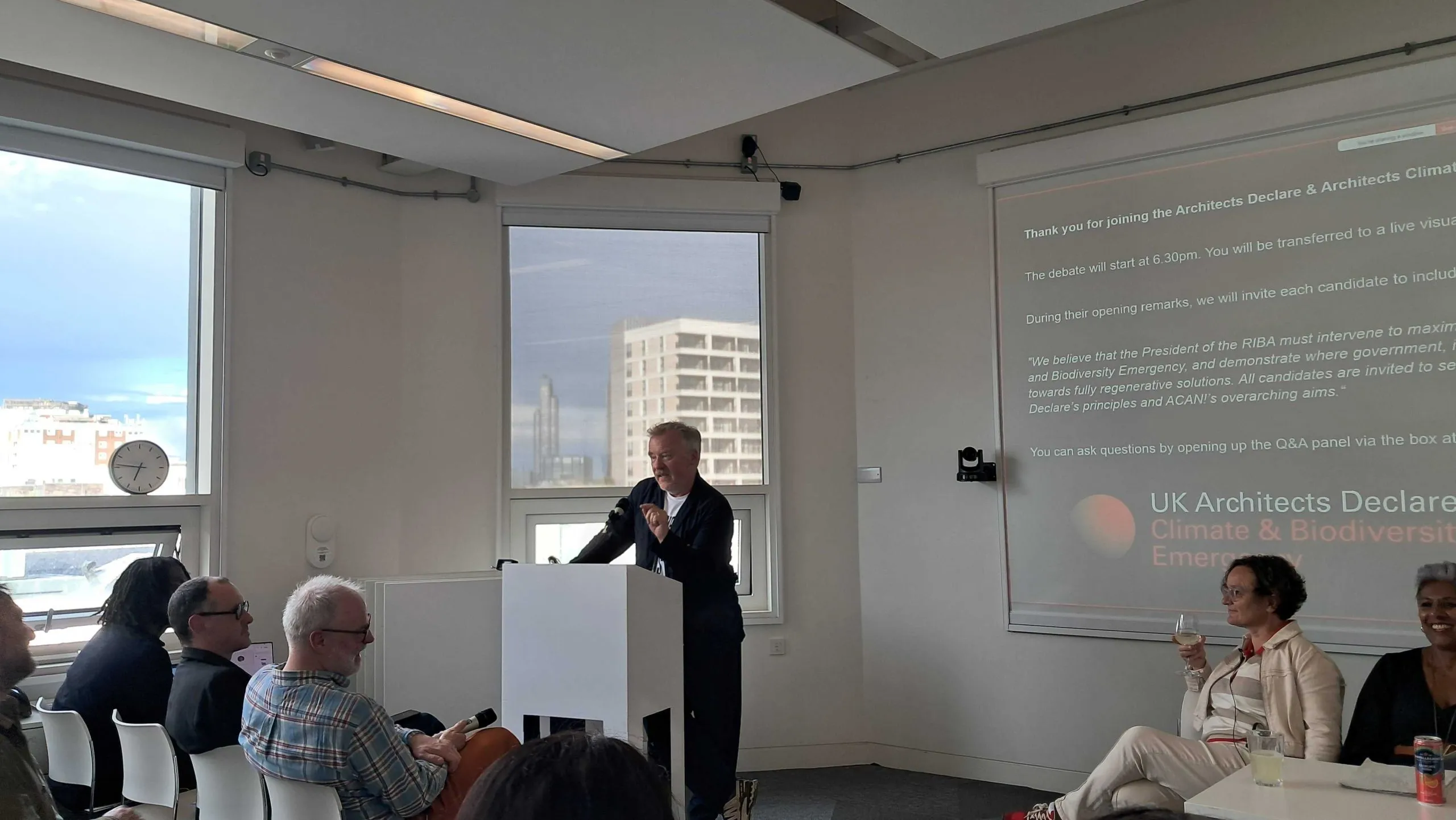 RIBA presidential contenders take part in first head-to-head