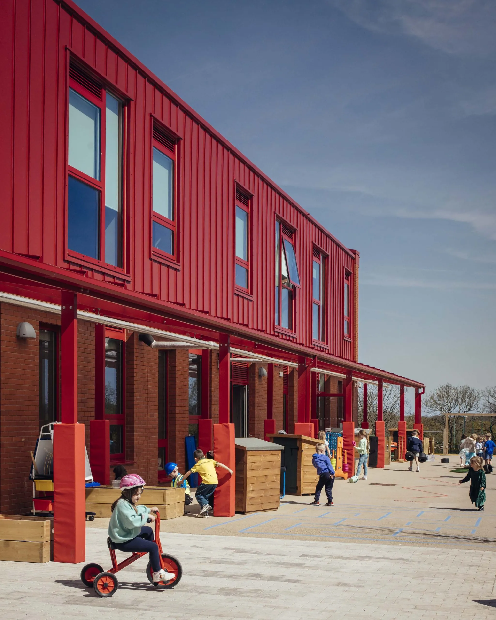 Sheppard Robson completes £65m school campus in north Wales